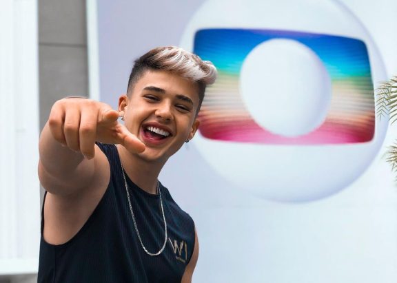 Nickolas grava programa na Rede Globo: "um lugar tão mágico"