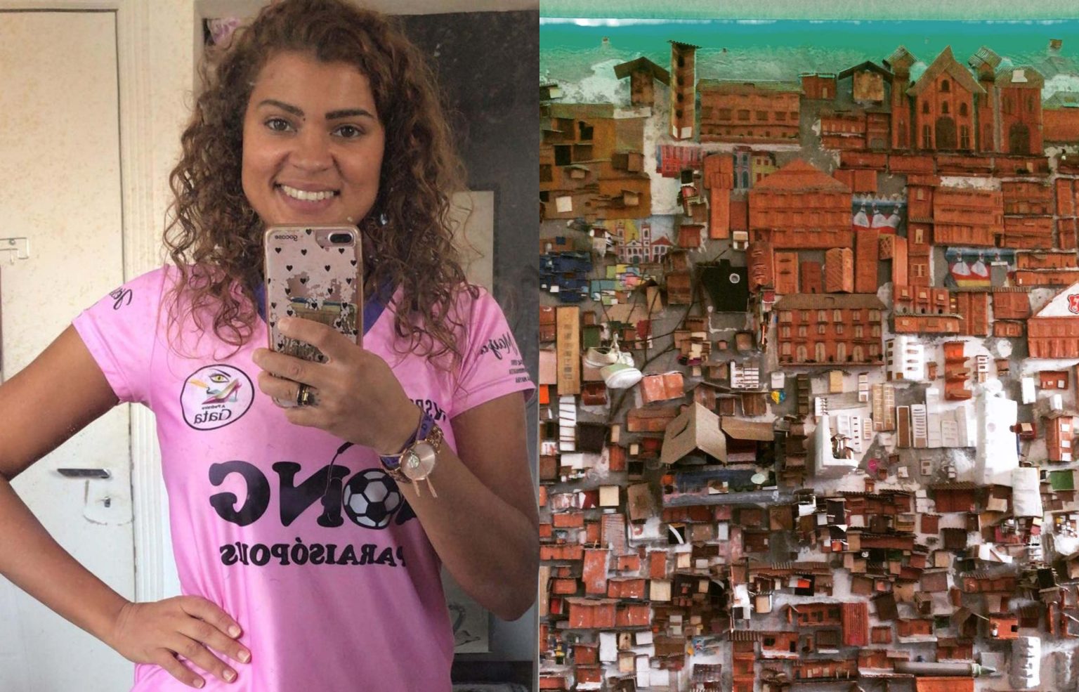 Pedreira Gata: conheça Jéssica Mayra que retrata as quebradas em arte